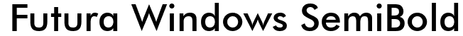 Futura Windows Font Family: Free Download | MaisFontes