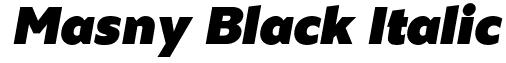 Masny Black Italic: Free Font Download | MaisFontes