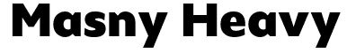 Masny Heavy: Download Free Font | MaisFontes