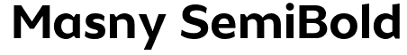 Masny SemiBold: Free Font Download | MaisFontes