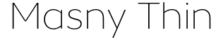 Masny Thin: Free Font Download | MaisFontes