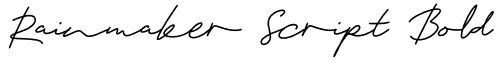 Rainmaker Script Bold: Download Free Font | MaisFontes