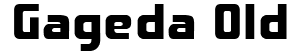 Gageda Old: Free Font Download | MaisFontes
