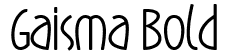 Gaisma Bold: Free Font Download | MaisFontes