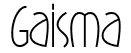 Gaisma: Free Font Download | MaisFontes