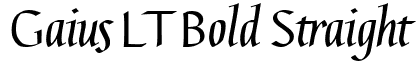 Gaius LT Bold Straight Font: Free Download | MaisFontes