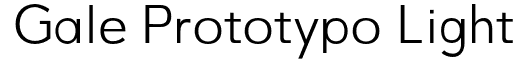 Gale Prototypo Light: Free Font Download | MaisFontes