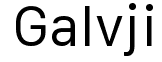 Galvji: Download Free Font | MaisFontes