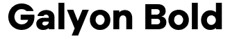 Galyon Bold: Free Font Download | MaisFontes