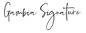 Gambia Signature: Free Font Download | MaisFontes