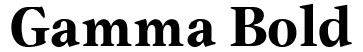 Gamma Bold: Free Font Download | MaisFontes