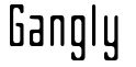Gangly: Free Font Download | MaisFontes
