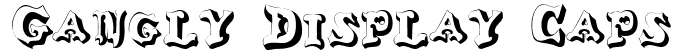 Gangly Display Caps: Baixar Fonte Grátis | MaisFontes