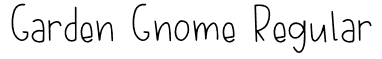 Garden Gnome Regular Font: Free Download | MaisFontes