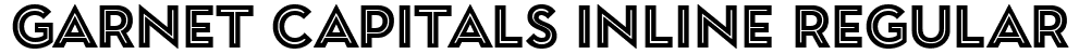 Garnet Capitals Black Font: Free Download | MaisFontes