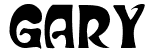 GARY: Free Font Download | MaisFontes