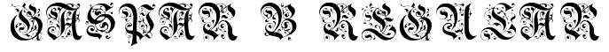 gaspar b regular: Free Font Download | MaisFontes