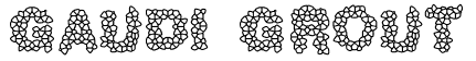 Gaudi Grout Font: Free Download | MaisFontes