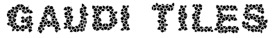Gaudi Tiles Font: Free Download | MaisFontes