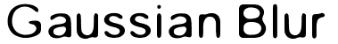 Gaussian Blur: Free Font Download | MaisFontes