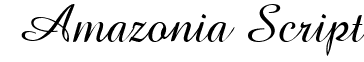 Amazonia Script: Download Free Font | MaisFontes