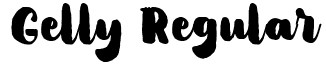 Gelly Regular Font: Free Download | MaisFontes