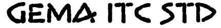 Gema ITC Std: Free Font Download | MaisFontes