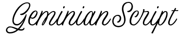 Geminian Script: Download Free Font | MaisFontes