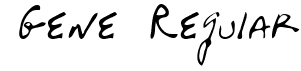 Gene Regular: Free Font Download | MaisFontes