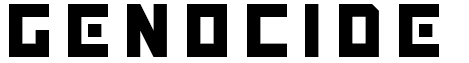 GENOCIDE Font: Free Download | MaisFontes