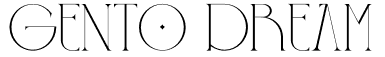 GENTO DREAM: Free Font Download | MaisFontes