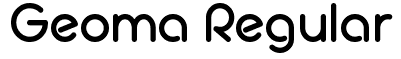 Geoma Regular Font: Free Download | MaisFontes