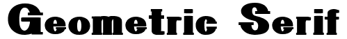 Geometric Serif: Free Font Download | MaisFontes