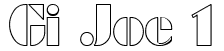 Gi Joe 1 Font: Free Download | MaisFontes