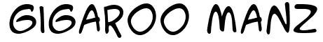 Gigaroo Manz: Free Font Download | MaisFontes