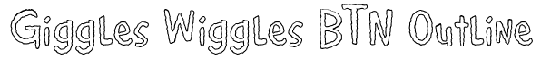 Giggles Wiggles BTN Outline: Free Font Download | MaisFontes