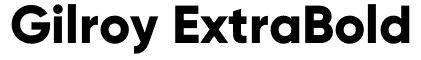 Gilroy Bold Font: Free Download | MaisFontes