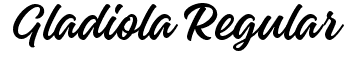 Gladiola Regular Font: Free Download | MaisFontes