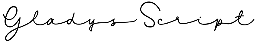 Gladys Script: Free Font Download | MaisFontes