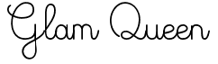 Glam Queen: Free Font Download | MaisFontes