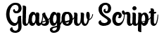 Glasgow Script: Free Font Download | MaisFontes