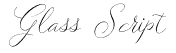 Glass Scriptフォントのダウンロード | MaisFontes