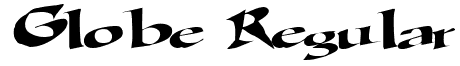 Globe Regular: Free Font Download | MaisFontes