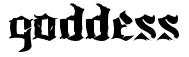 goddess: Free Font Download | MaisFontes