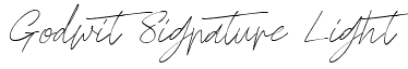 Godwit Signature Light Font: Free Download | MaisFontes