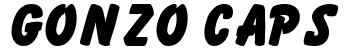 GONZO CAPS: Baixar Fonte Grátis | MaisFontes
