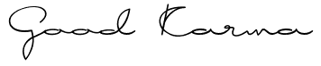 Good Karma Font: Free Download | MaisFontes