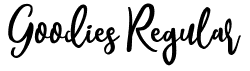 Goodies Regular: Free Font Download | MaisFontes