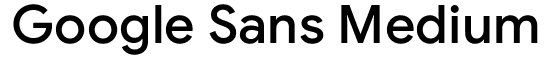Google Sans Medium: Free Font Download | MaisFontes