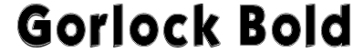 Gorlock Bold: Free Font Download | MaisFontes